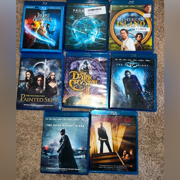 Media | Bluray Action Movie Collection The Dark Knight The Dark Crystal ...